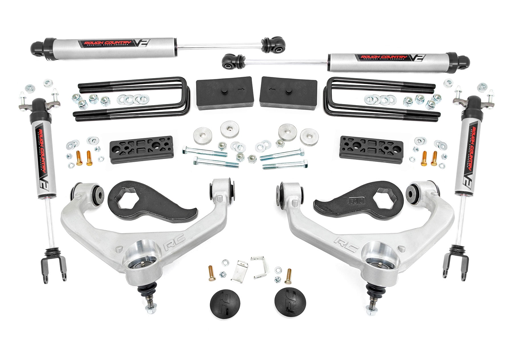 Rough Country 3" V2 Lift Kit for 20-25 Chevy/GMC 2500 HD 2WD/4WD ...