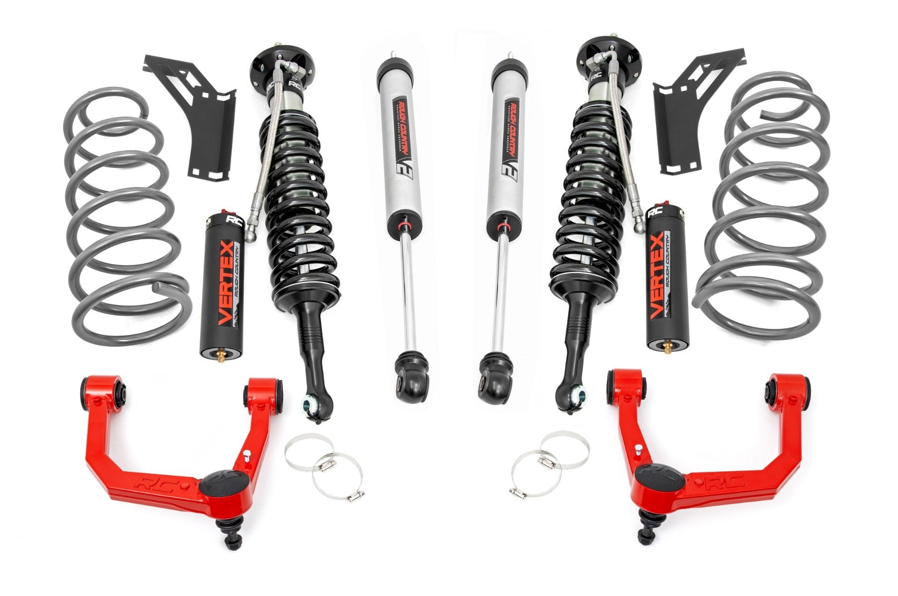 Rough Country 3" Vertex/V2 Suspension Lift Kit for 10-24 4-Runner 4WD ...