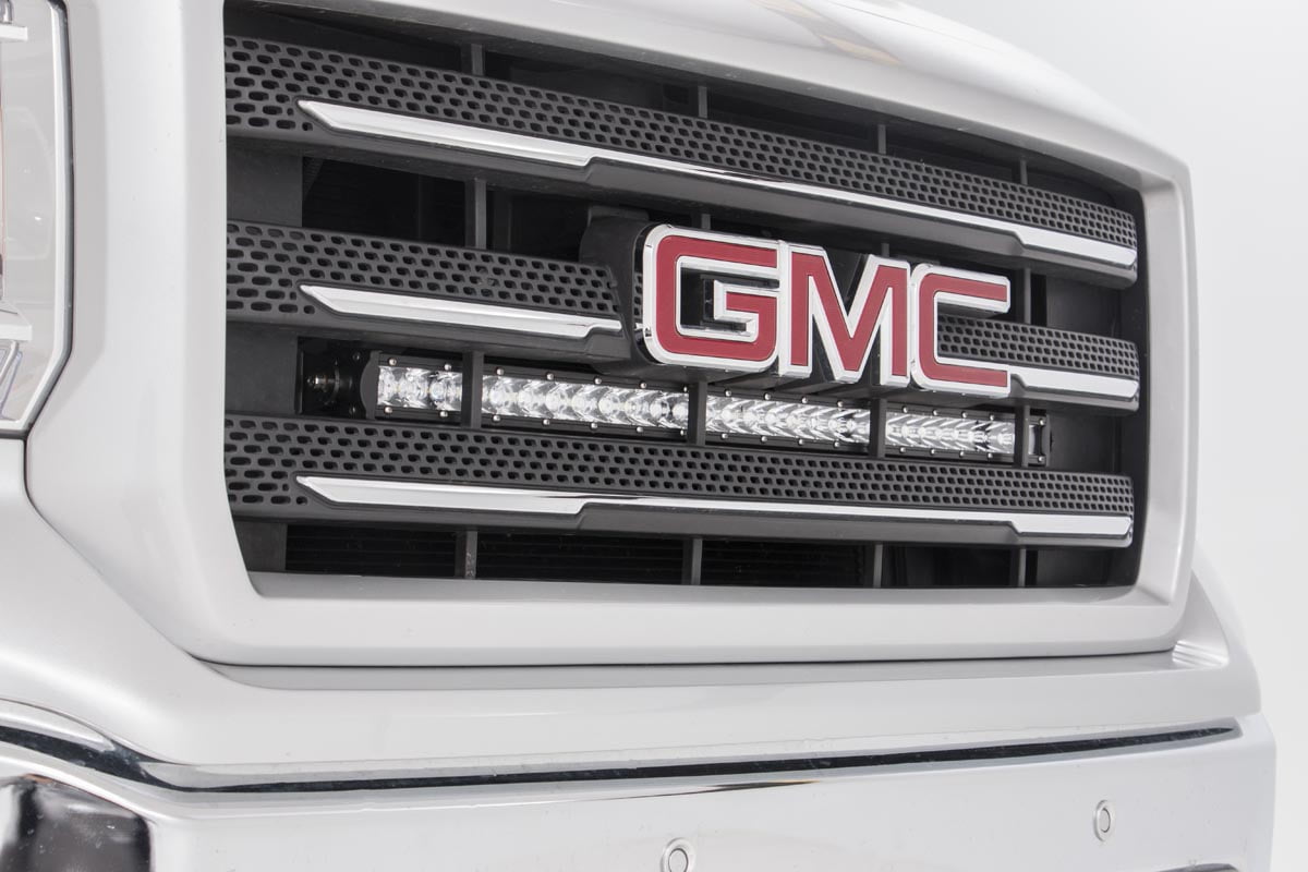 Rough Country 30" Chrome Series LED Grille Kit for 14-18 Chevy/GMC 1500 ...