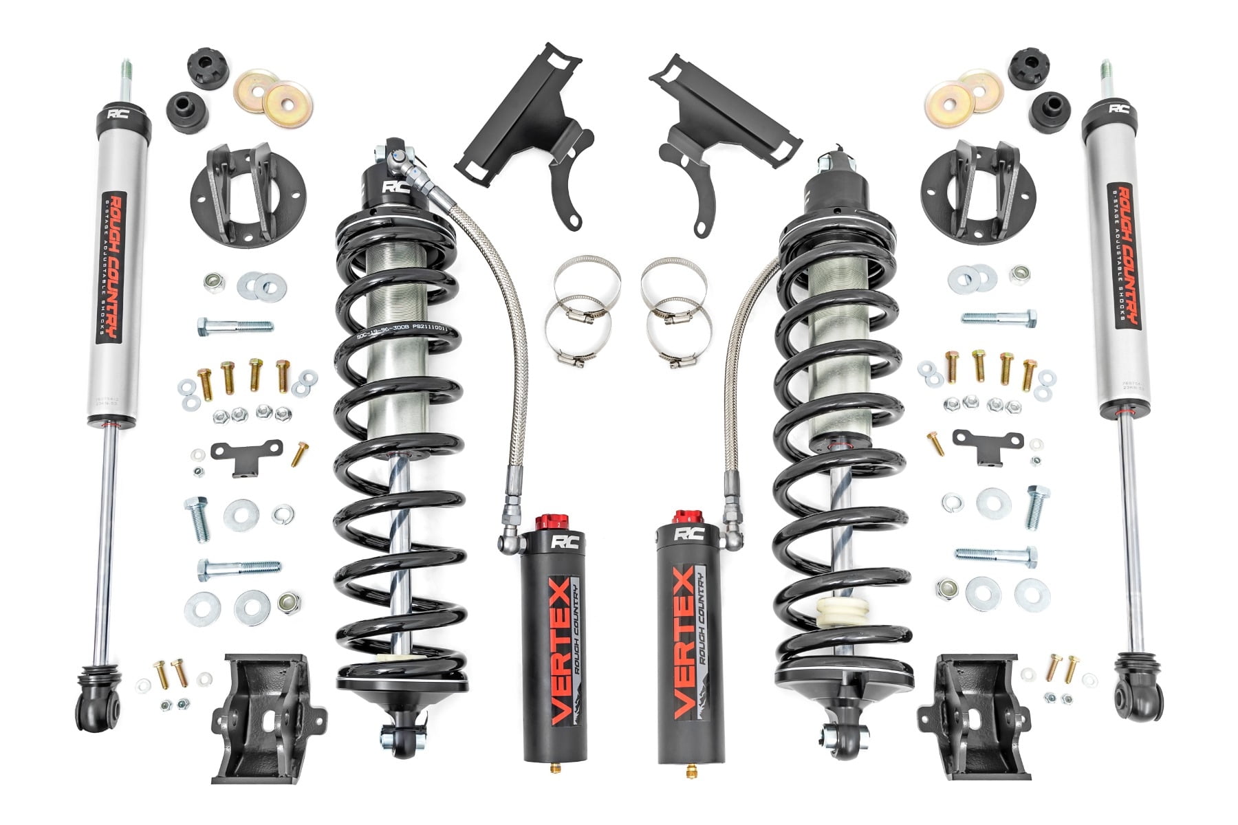 Rough Country 4.5" Coilover Conversion Kit for 2005-2022 Ford Super Duty - 50011 - Walmart.com