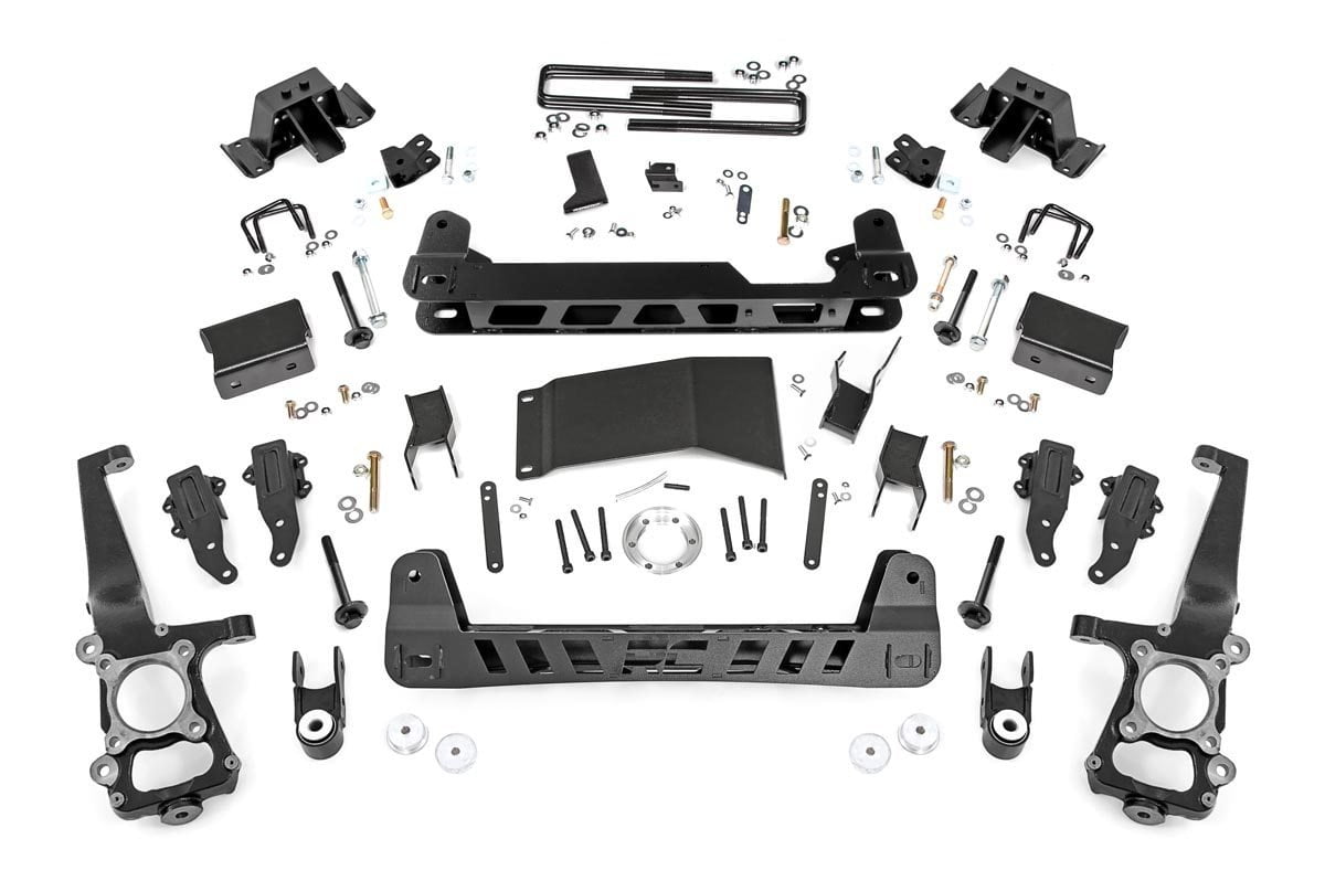 Rough Country 4.5" Lift Kit (fits) 2019-2020 F150 Raptor 4WD | Lifted ...
