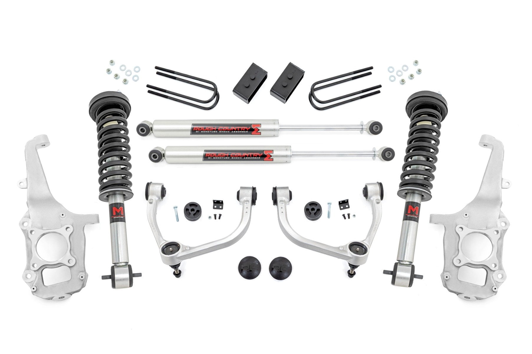 Rough Country 4" Bolt-On Lift Kit for 2021-2026 Ford F-150 4WD - 41840 ...