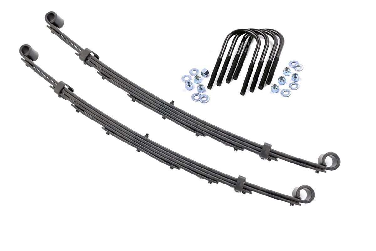 Rough Country 4" Front Leaf Springs for 69-72 GMC Half-Ton Suburban ...