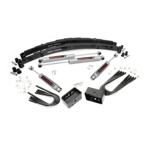 Rough Country 4" Lift Kit for 69-72 Chevy/GMC C/K10 C/K15 C/K25 4WD ...