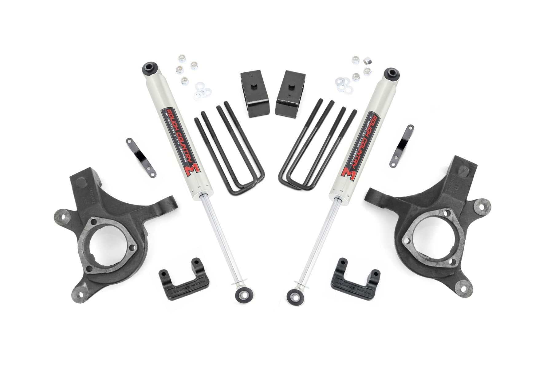 Rough Country 5" Lift Kit w/M1 Shocks for 2007-2013 Chevy/GMC1500 2WD ...