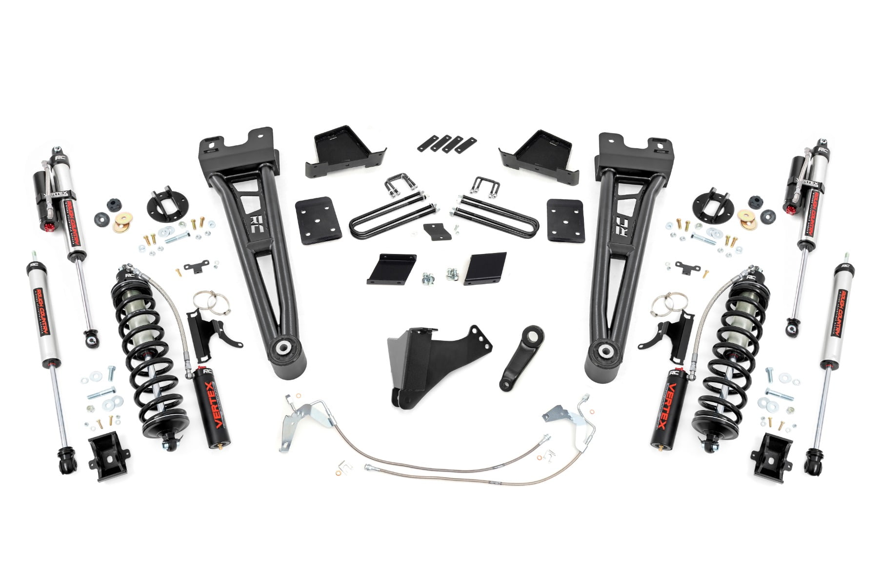 Rough Country 6" Coilover Lift Kit for 11-14 Ford Super Duty| Radius ...