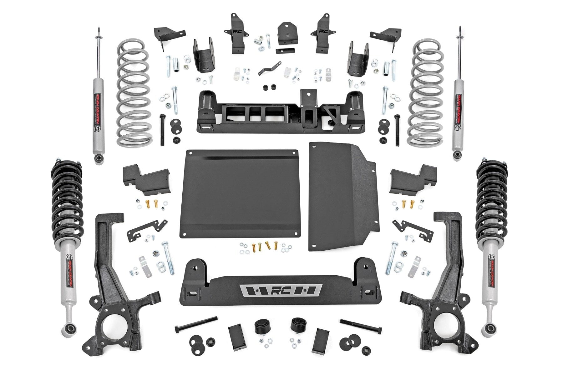 Rough Country 6" Inch Lift Kit w/N3 Struts for 2022-2026 Toyota Tundra ...