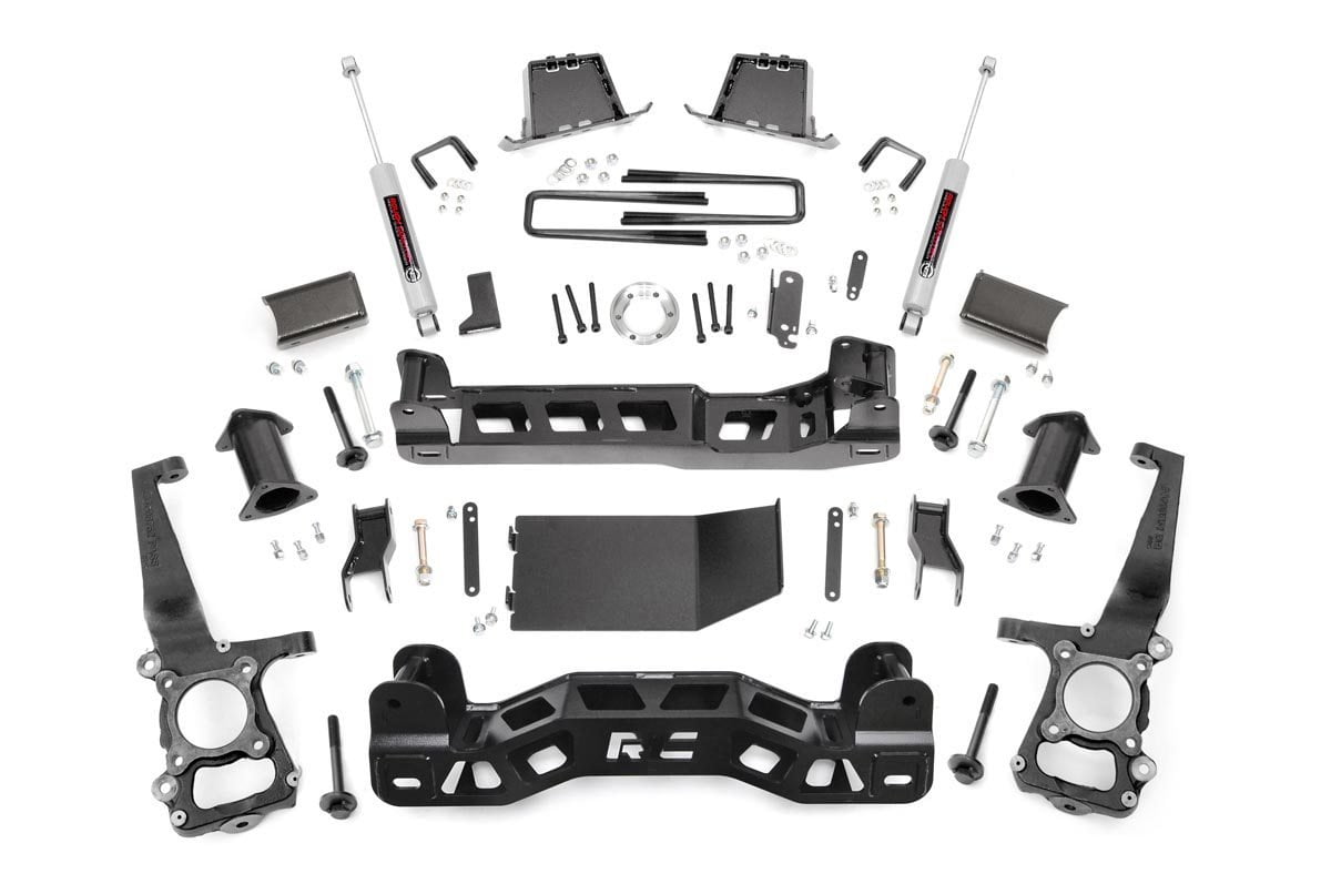 Rough Country 6" Lift Kit (fits) 2011-2014 F150 4WD | N3 Shocks ...