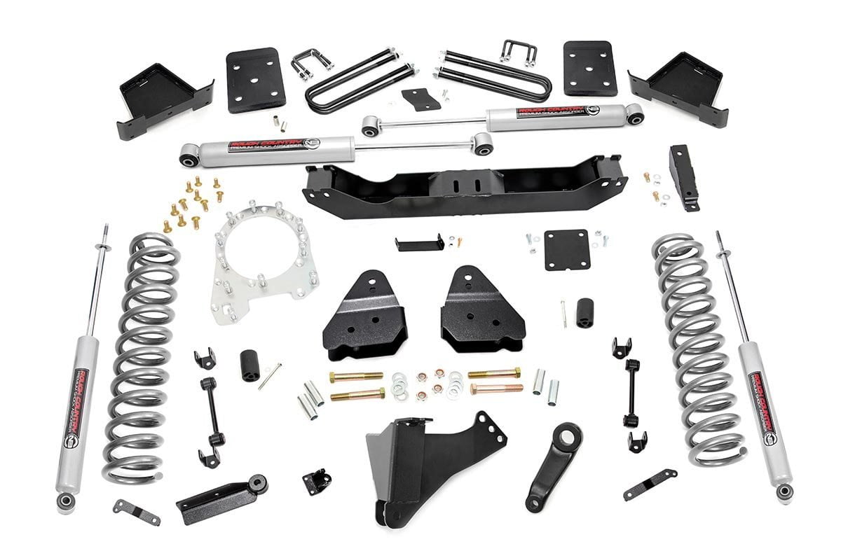 Rough Country 6" Lift Kit for 17-20 F-250/F350 w/3.5 Rear Axle - 50420 ...