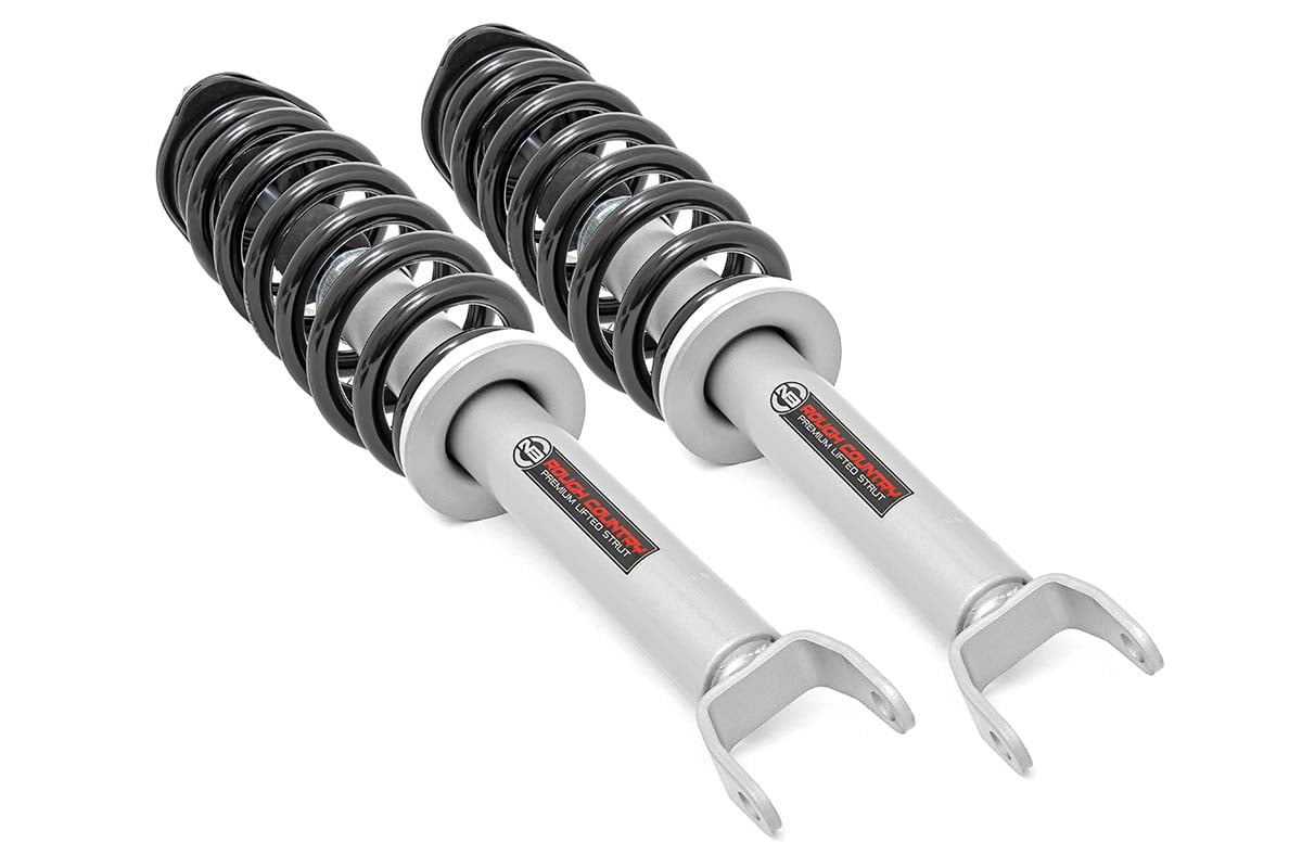 Rough Country Leveling Suspension Truck - 6" N3 Lifted Struts for 2012 ...