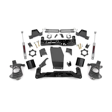 Rough Country 5" Bracket Lift Kit for 2014-2018 Chevy/GMC 1500 4WD ...