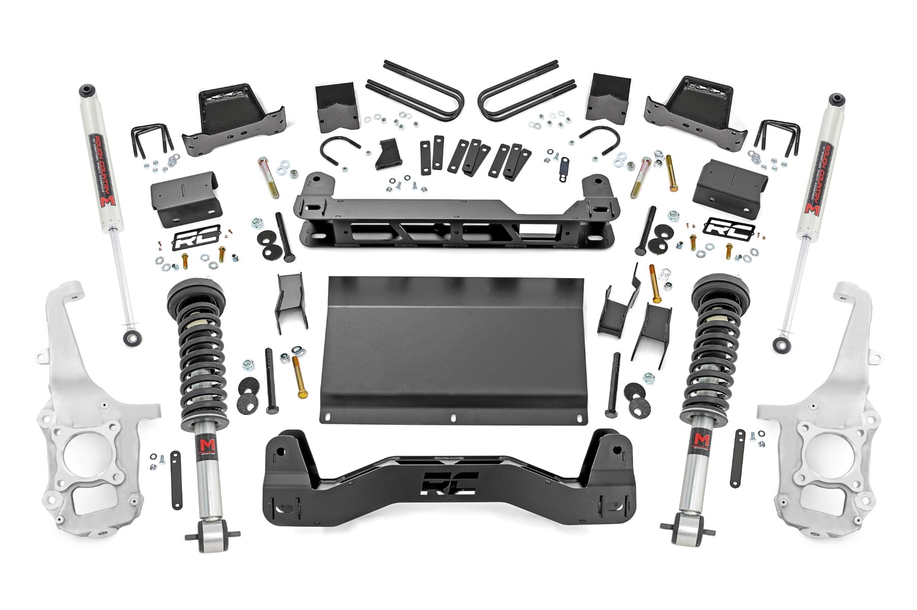 Rough Country 6" Suspension Lift Kit for 2021-2024 Ford F-150 4WD ...