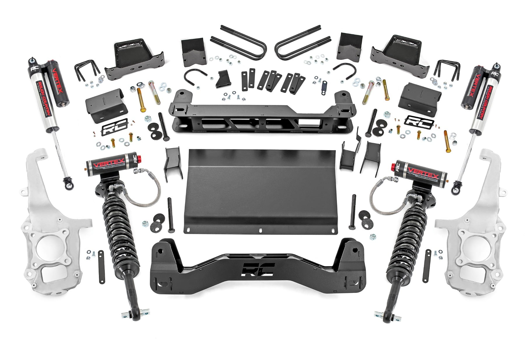 Rough Country 6" Suspension Lift Kit for 2021-2024 Ford F-150 4WD ...