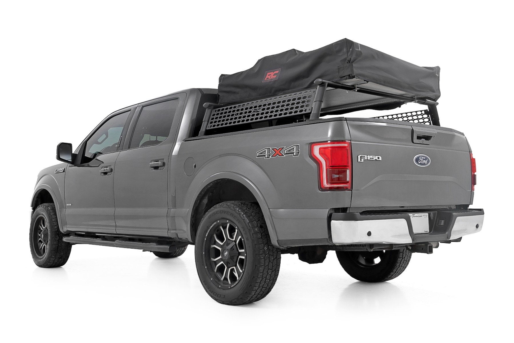 Rough Country Aluminum Bed Rack for 2015-2025 Ford F-150 | Half Rack ...