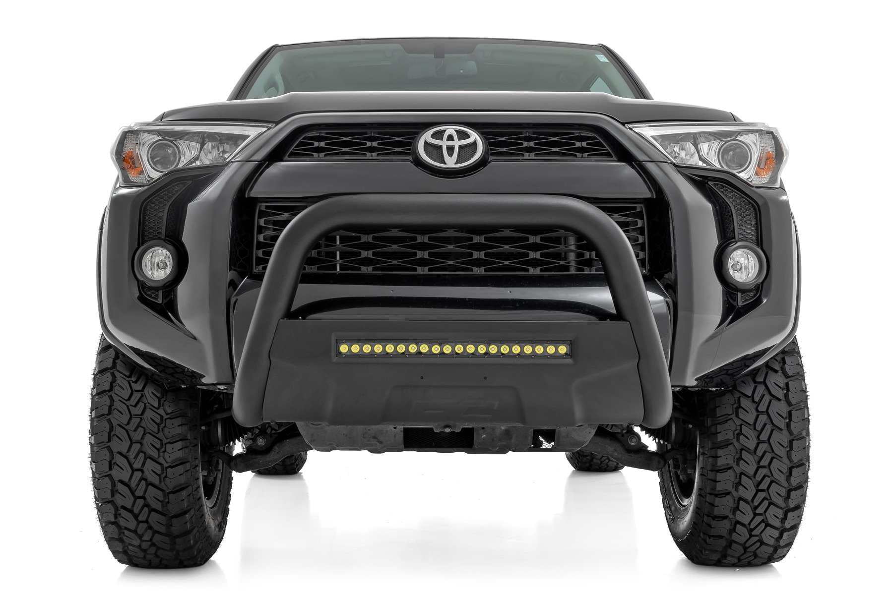 Rough Country Black LED Bull Bar for 2010-2024 Toyota 4Runner - B-T4081 ...