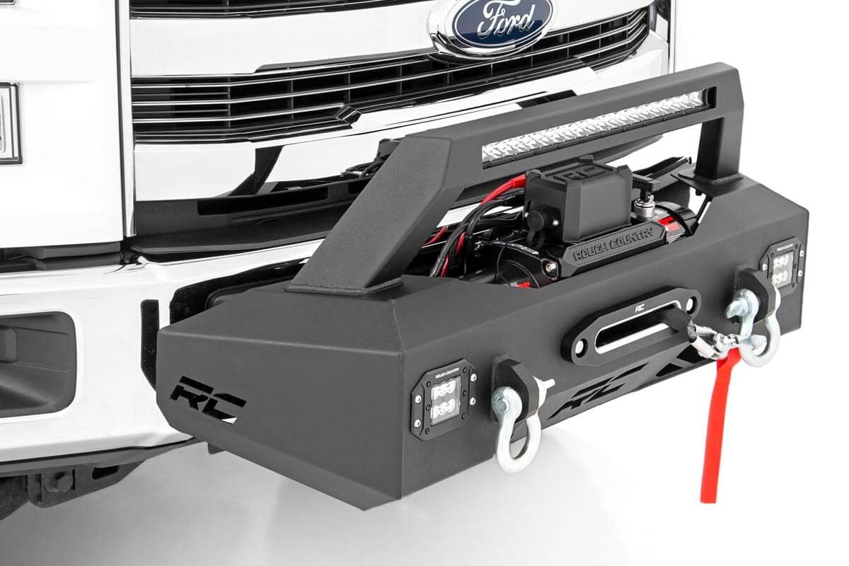 Rough Country EXO LED Winch Mount System for 2009-2026 Ford F-150 ...