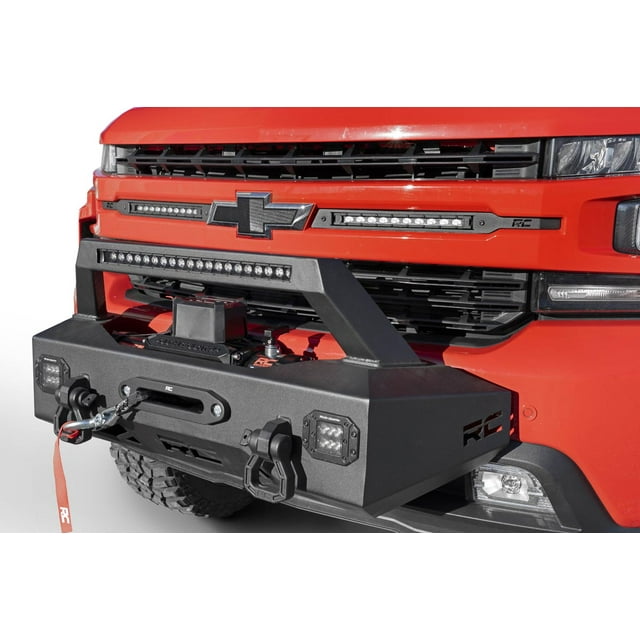 Rough Country EXO Winch Mount System for 2019-2022 Chevy Silverado 1500 ...