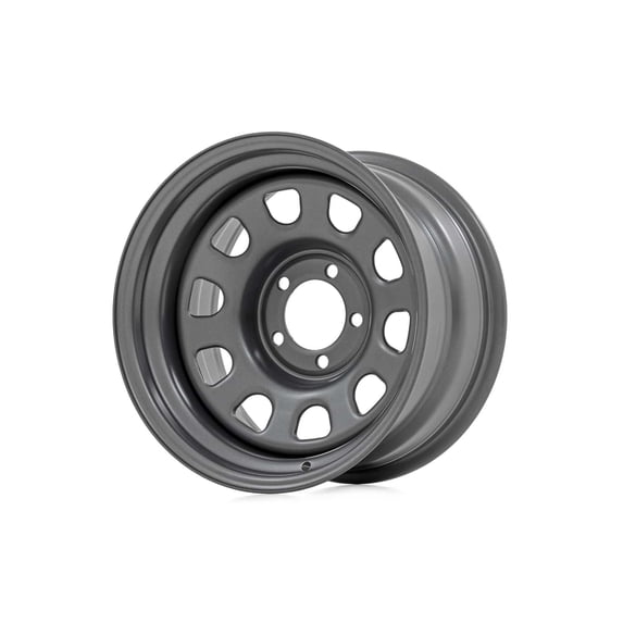 Rough Country Gray Steel Wheel | 16x8 | 6x5.5 | -12mm - RC51-6883G ...