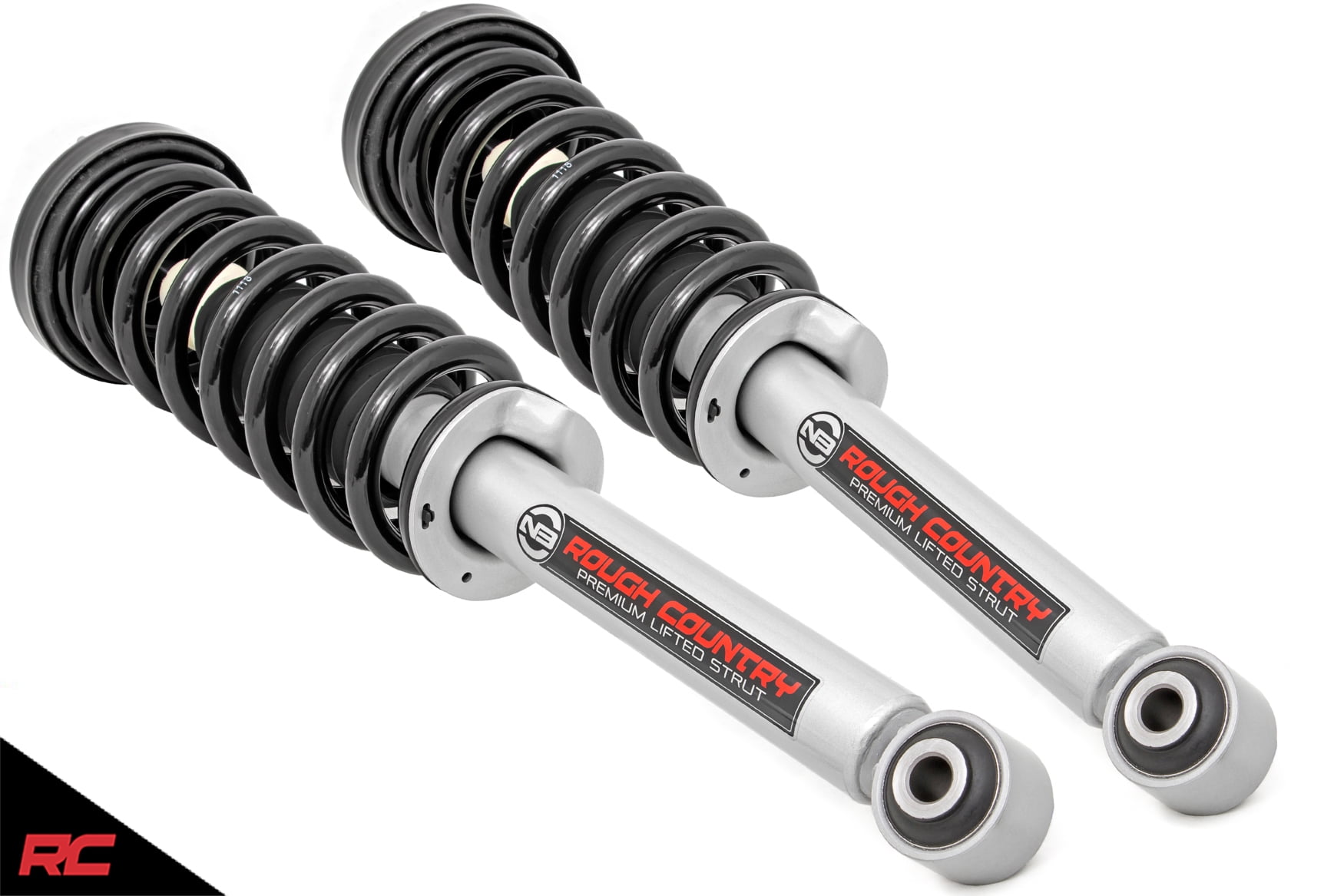 Rough Country Lifted Struts compatible w/ 2007-2018 Chevy Silverado GMC ...