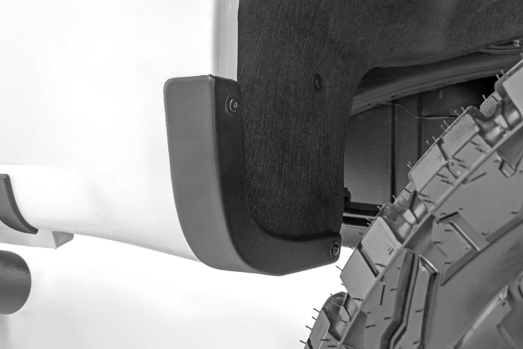 Rough Country UV-Protected Mud Flap Delete Kit for 2019-2024 Chevy ...