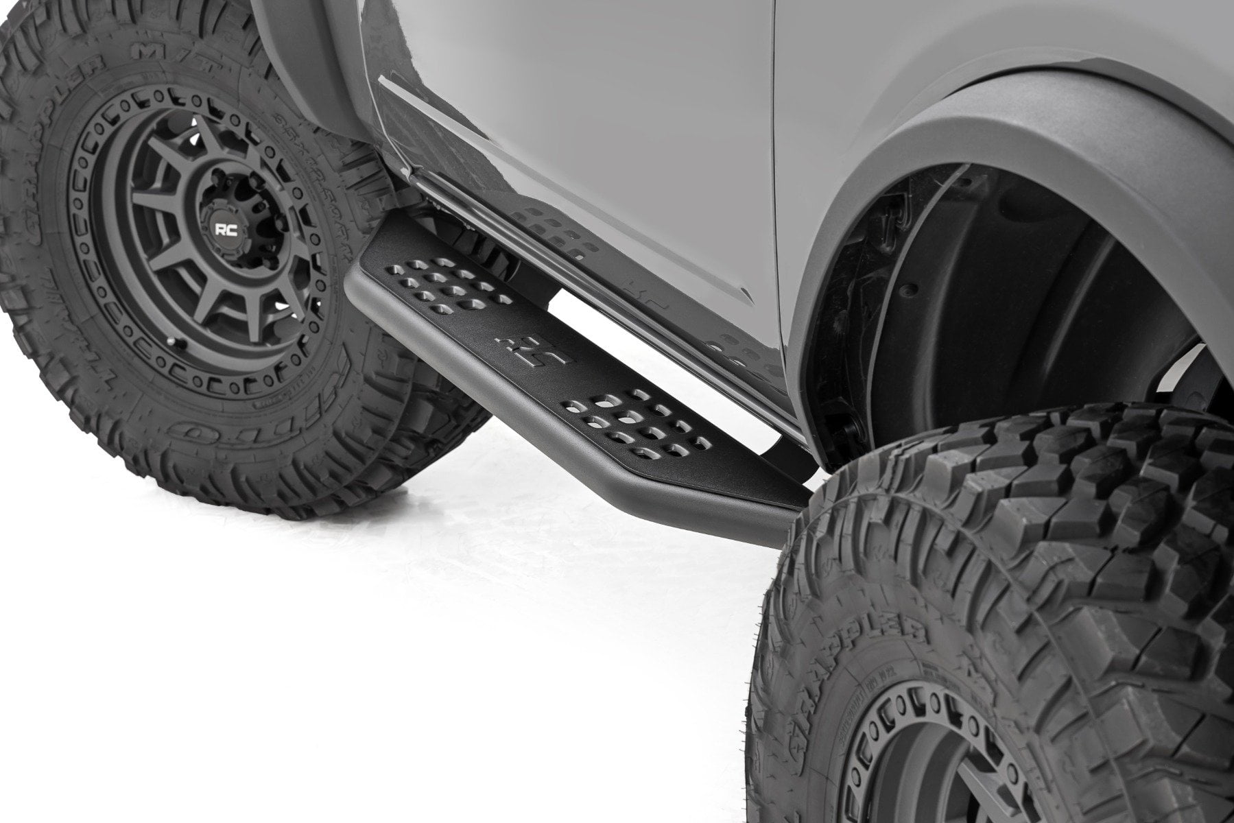 Rough Country OV2 Running Boards for 2021-2026 Ford Bronco | 2-Door ...