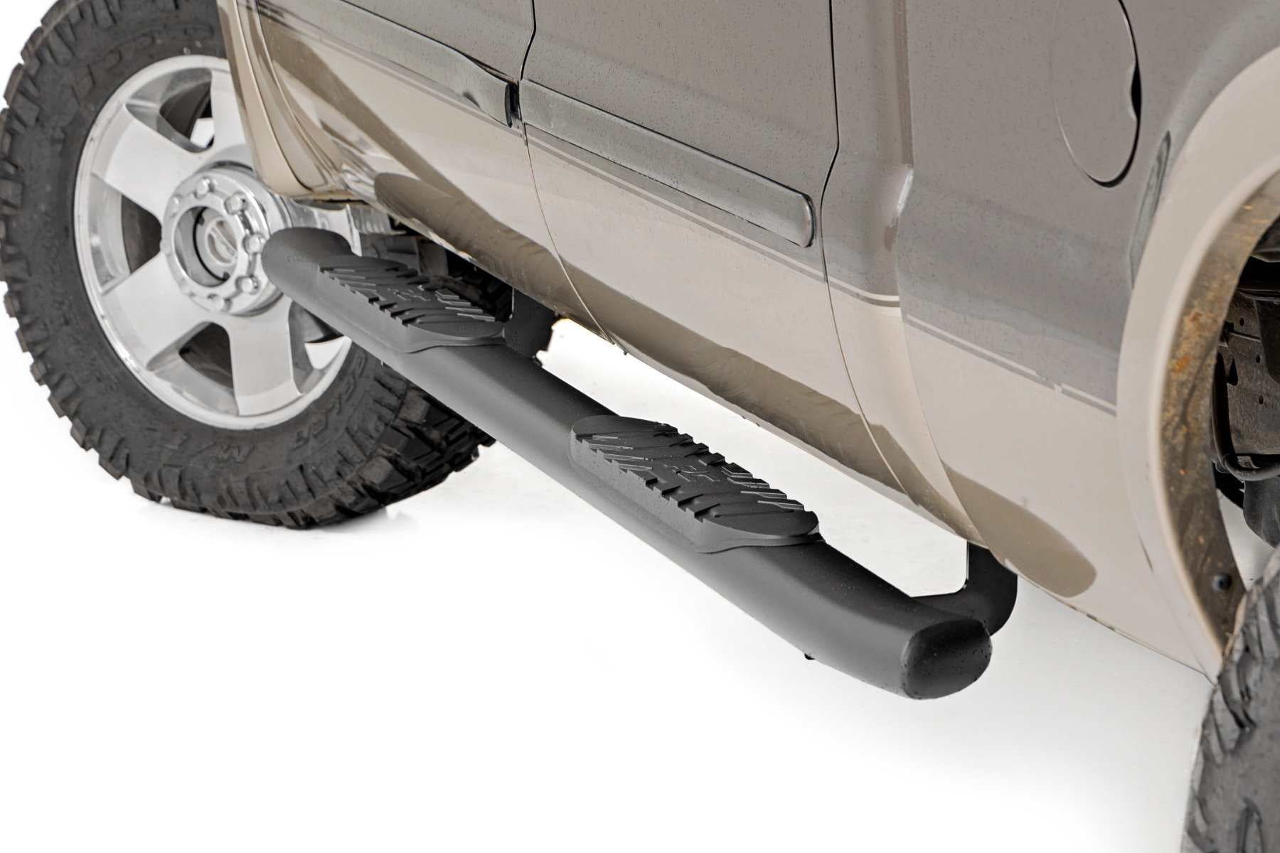Rough Country Oval Steps for 1999-2016 Ford F-250 Super Duty | Crew Cab - 21013 - Walmart.com