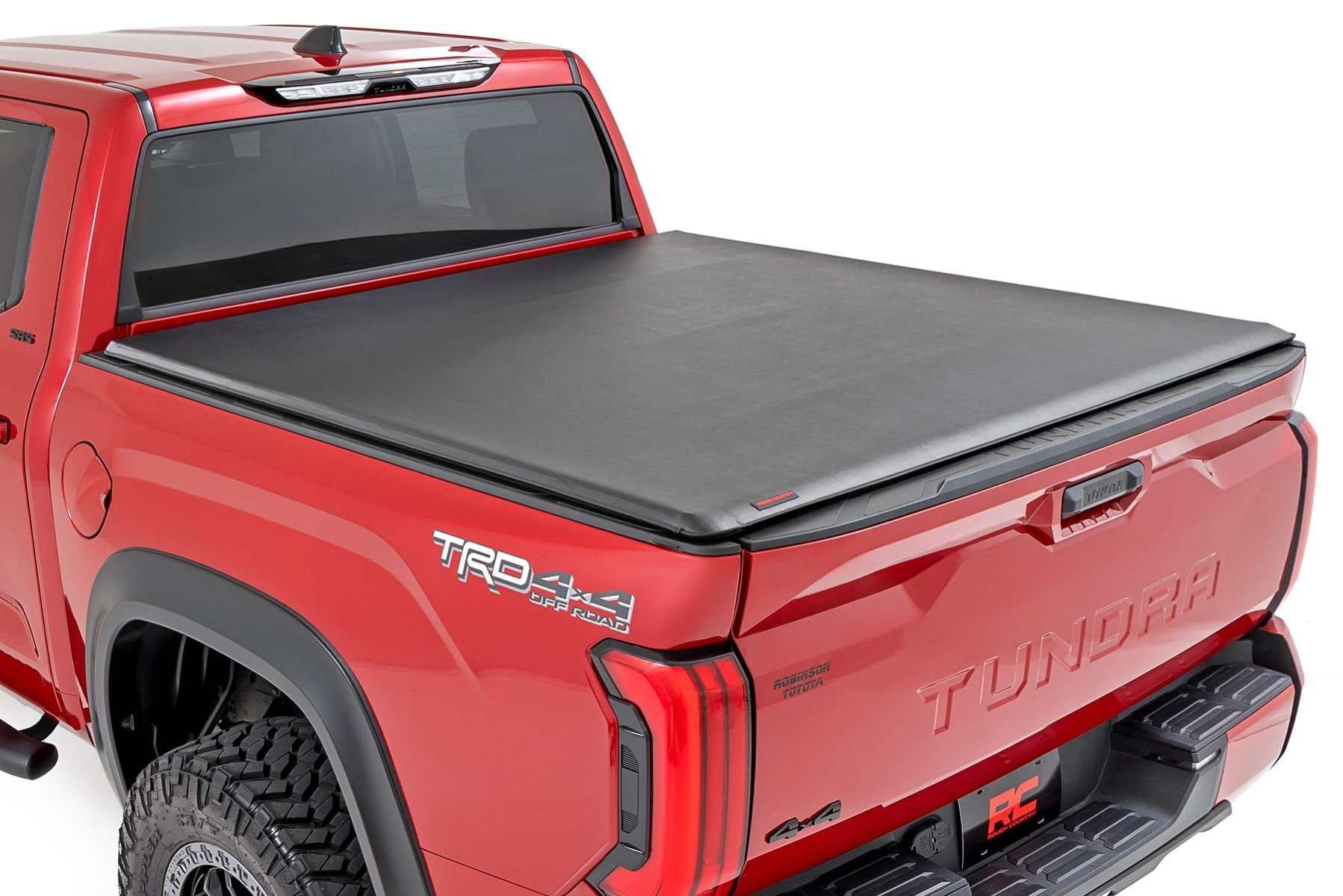 Rough Country Roll-Up Bed Cover for 2022-2025 Toyota Tundra | 5'7 ...