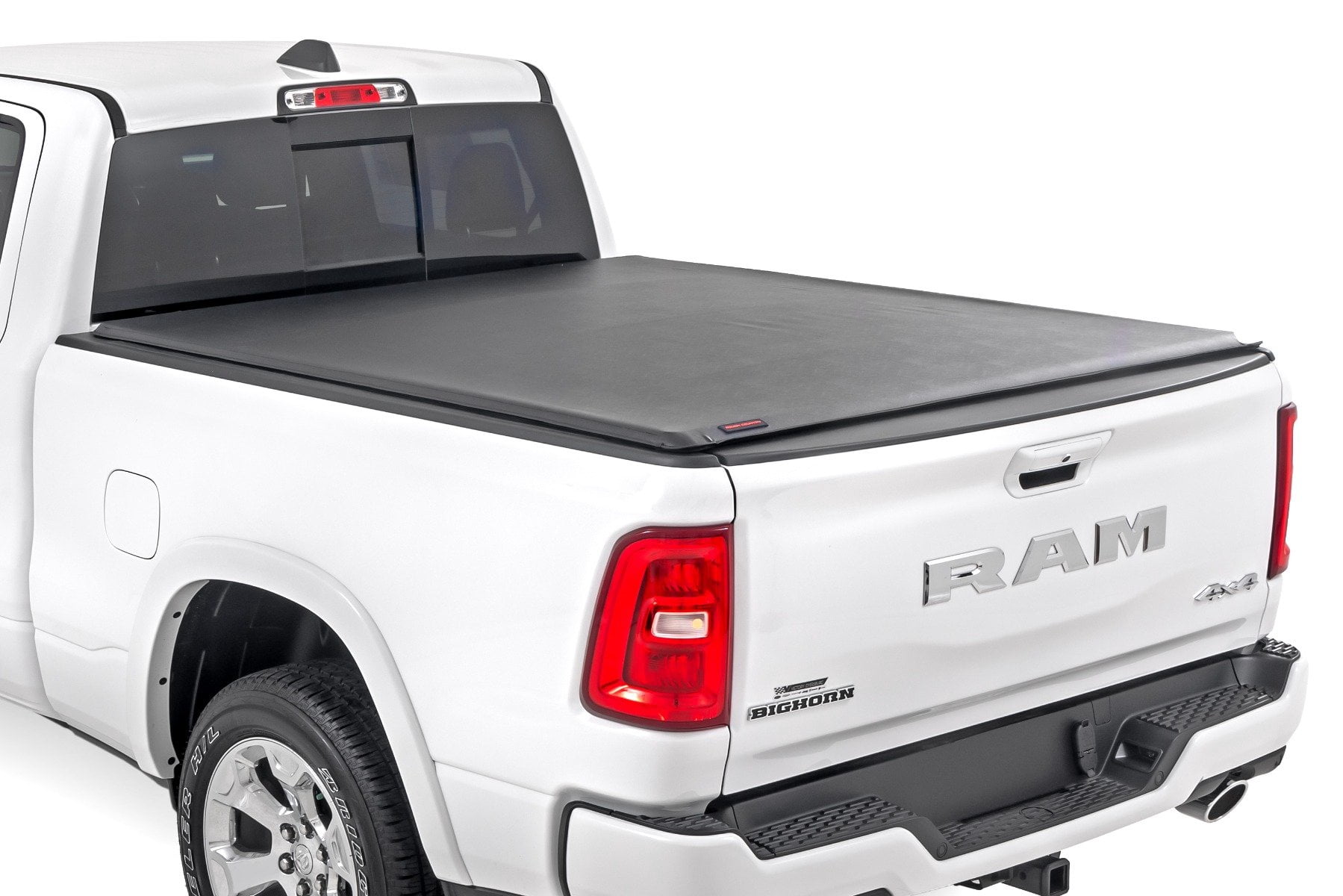 Rough Country Soft Roll-Up Bed Cover for 2019-2026 Ram 1500 | 6'4 ...