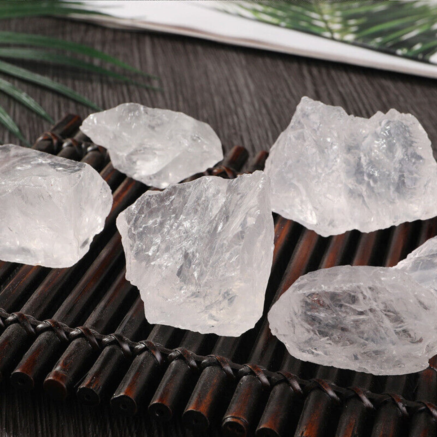 Rough Large Transparent Quartz Quartz Crystal Reiki Mineral Rock Block ...