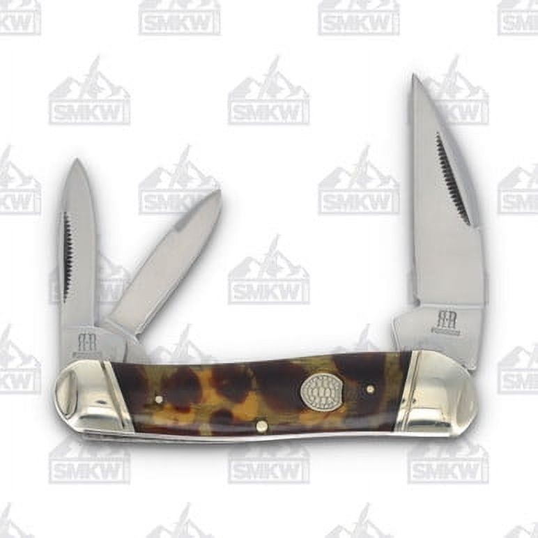 Rough Ryder Knives Rough Ryder Tortoise Shell Swayback Whittler Folding ...