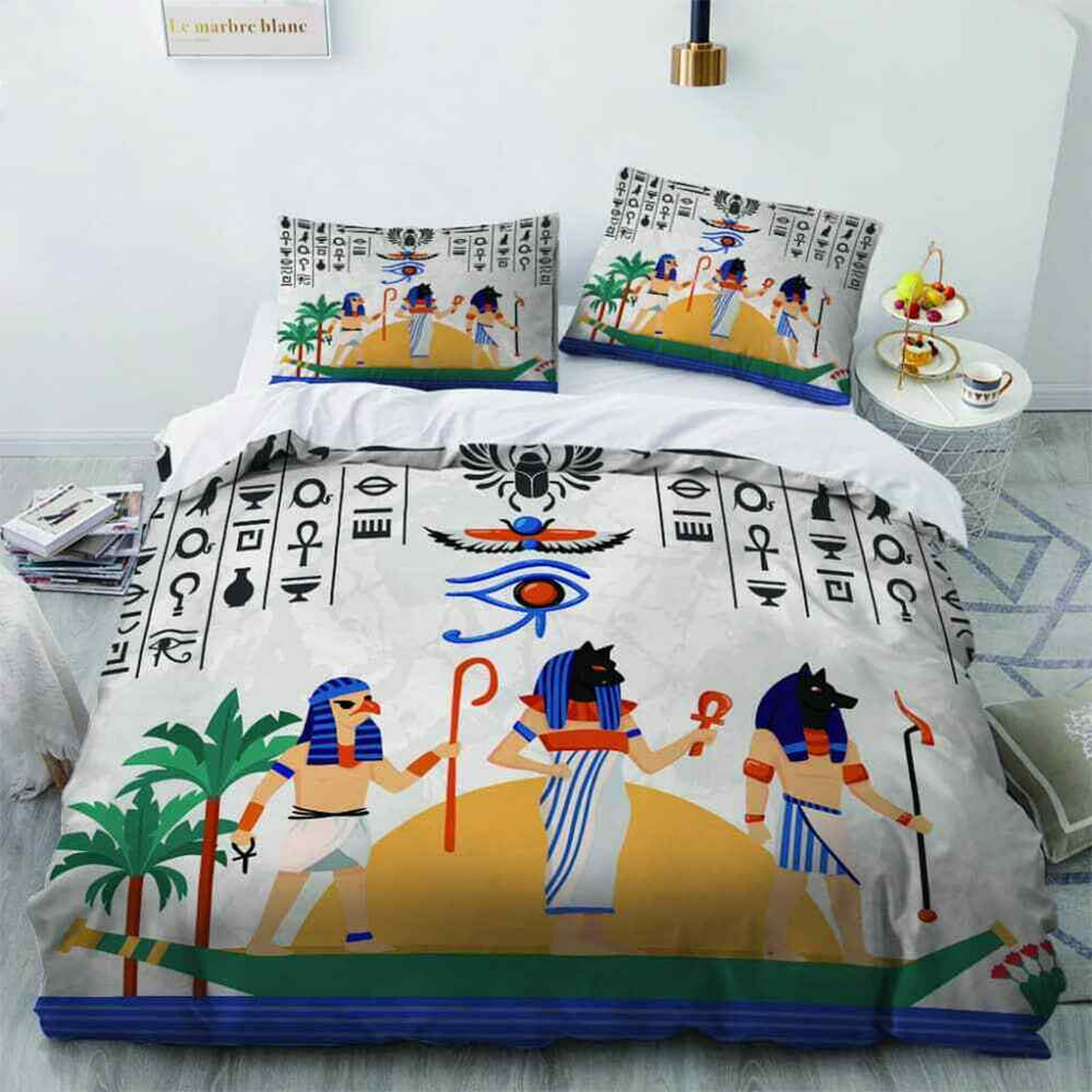 Rough primitive man 3D Print Duvet Quilt Covers Pillow Case Bedding ...
