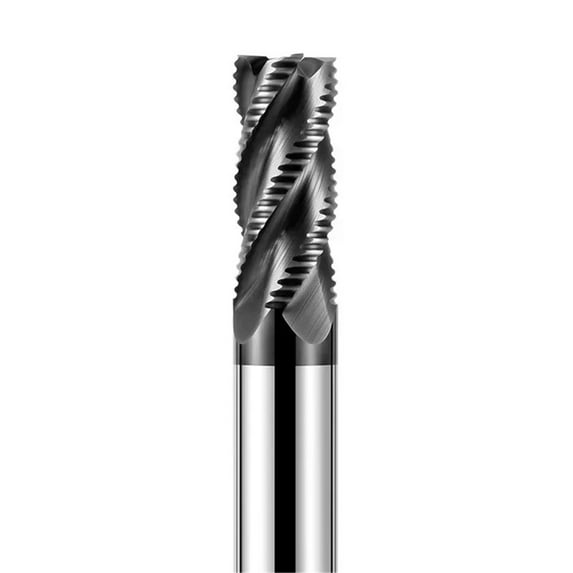 Roughing End Mill 4 Flute For Stainless Steel Aluminium Milling Cutter ...