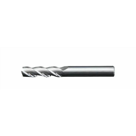 Roughing End Mill Tungsten Carbide 3 Flutes Milling Cutter For Metal ...