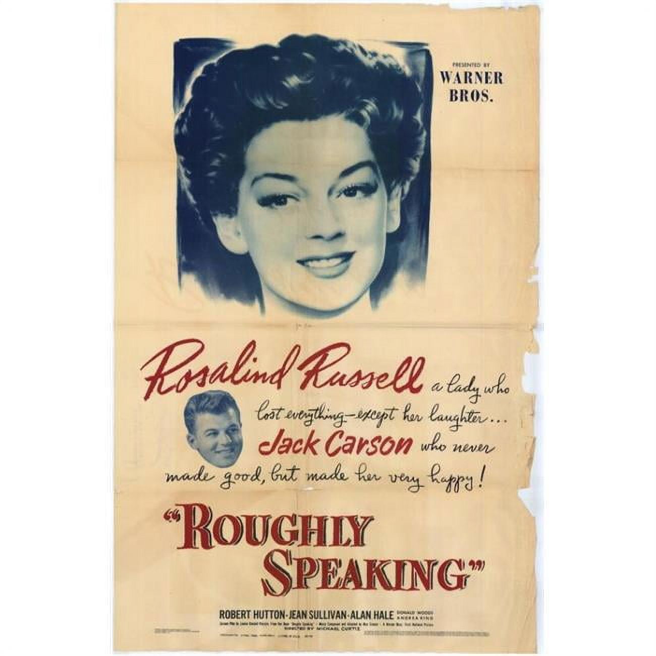 Roughly Speaking Movie Poster - 27 x 40 in. - Walmart.com