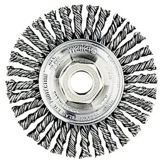 Roughneck Stringer Bead Wheel, 6 In Dia X 1/2 In W Face, 0.023 In Steel ...
