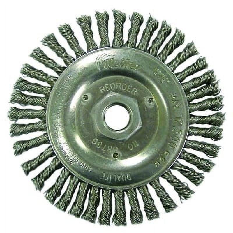 Roughneck Stringer Bead Wheel, 7 in dia x 3/16 in W Face, 0.020 in ...