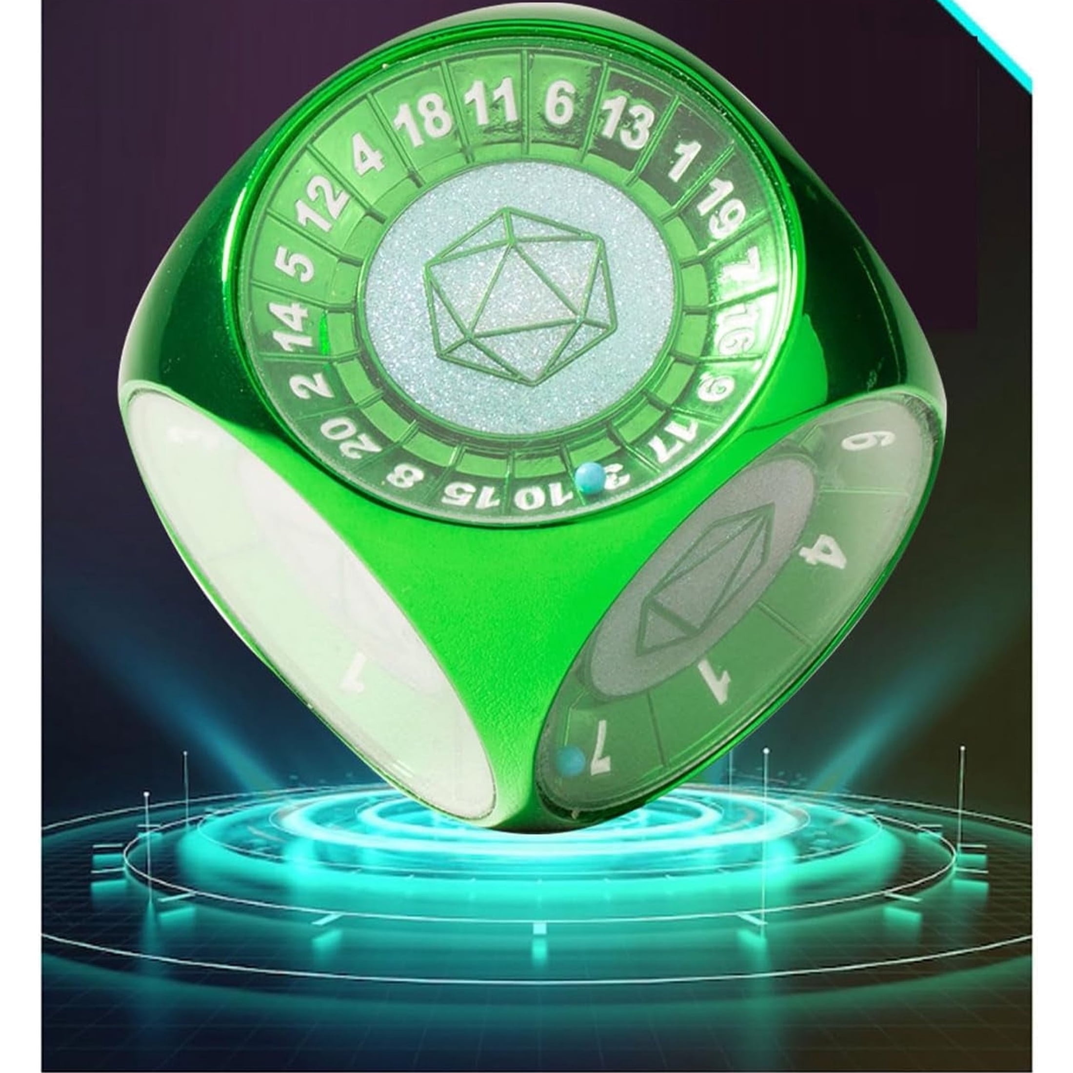 Roulette Dungeons and Dragons Dice, Green, Adult, College, Classic ...