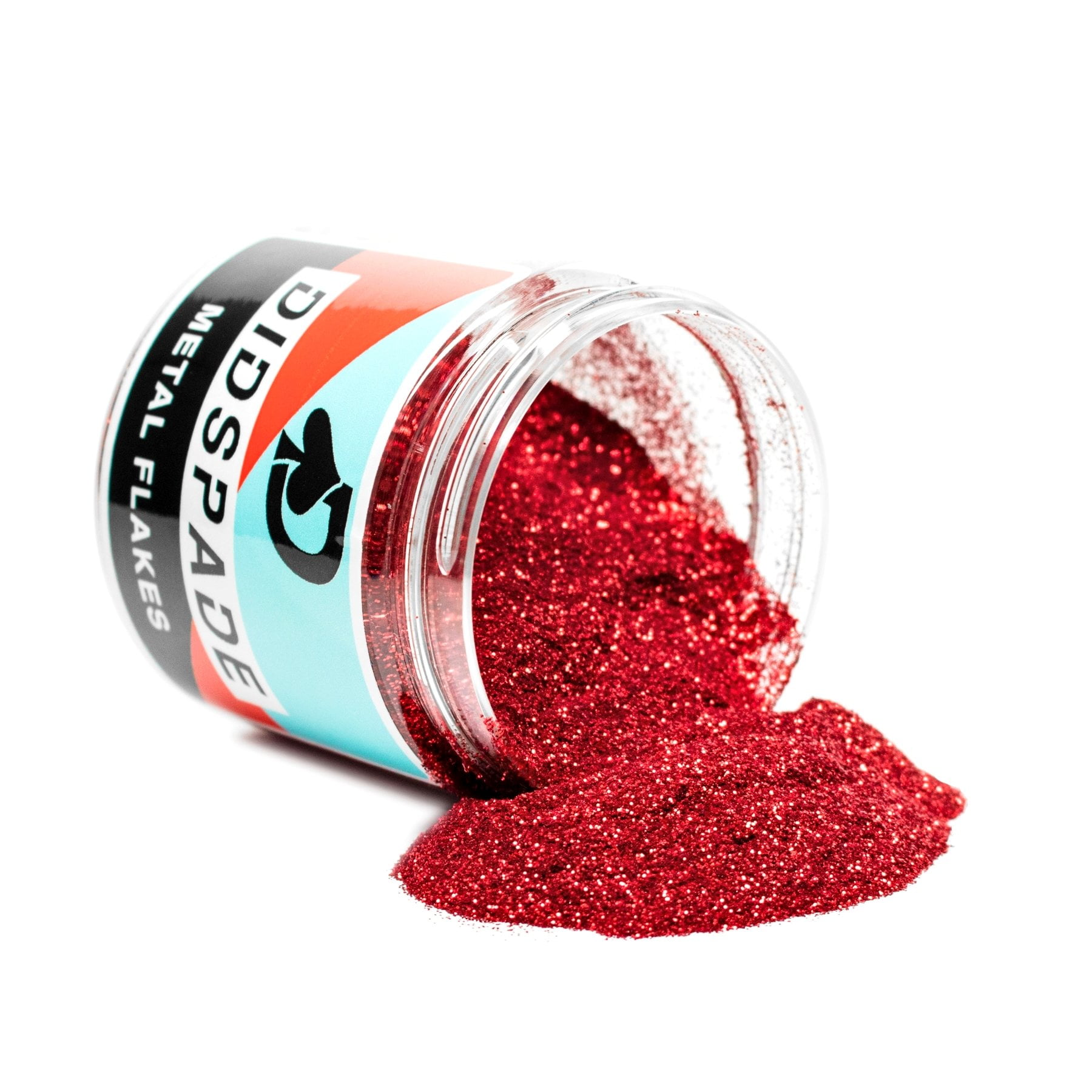 Roulette Red 0.008 Metal Flake - Bright Red Micro Flake for Car Paint ...