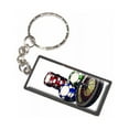 Roulette Wheel Table Poker Chips Gambling Vegas Keychain Key Chain Ring ...