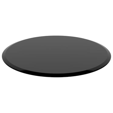 vidaXL Table Top Glass Top Round Table Top Replacement for Coffee Side ...