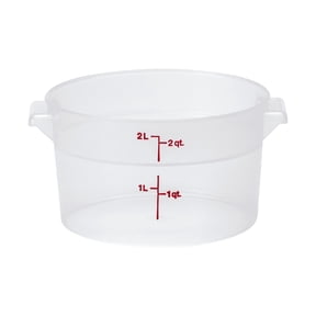2 Quart Plastic Container