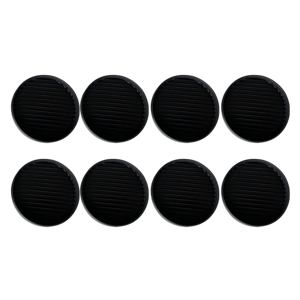 Round 2 inch rubber sofa foot pad with anti-slip strips wooden floor ...