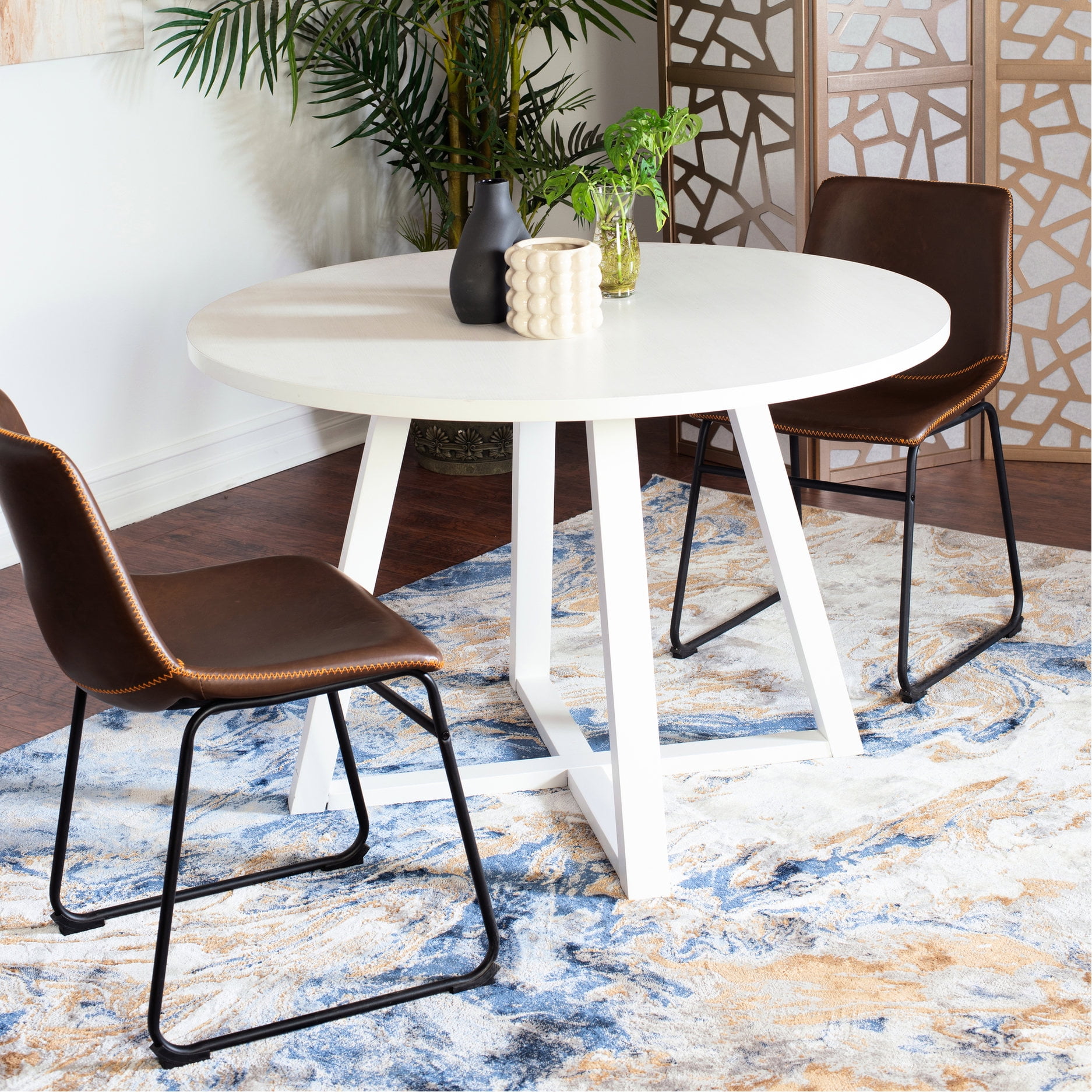 Round 3 - Piece Dining Setup | Appropriate for Small Dining Areas ...