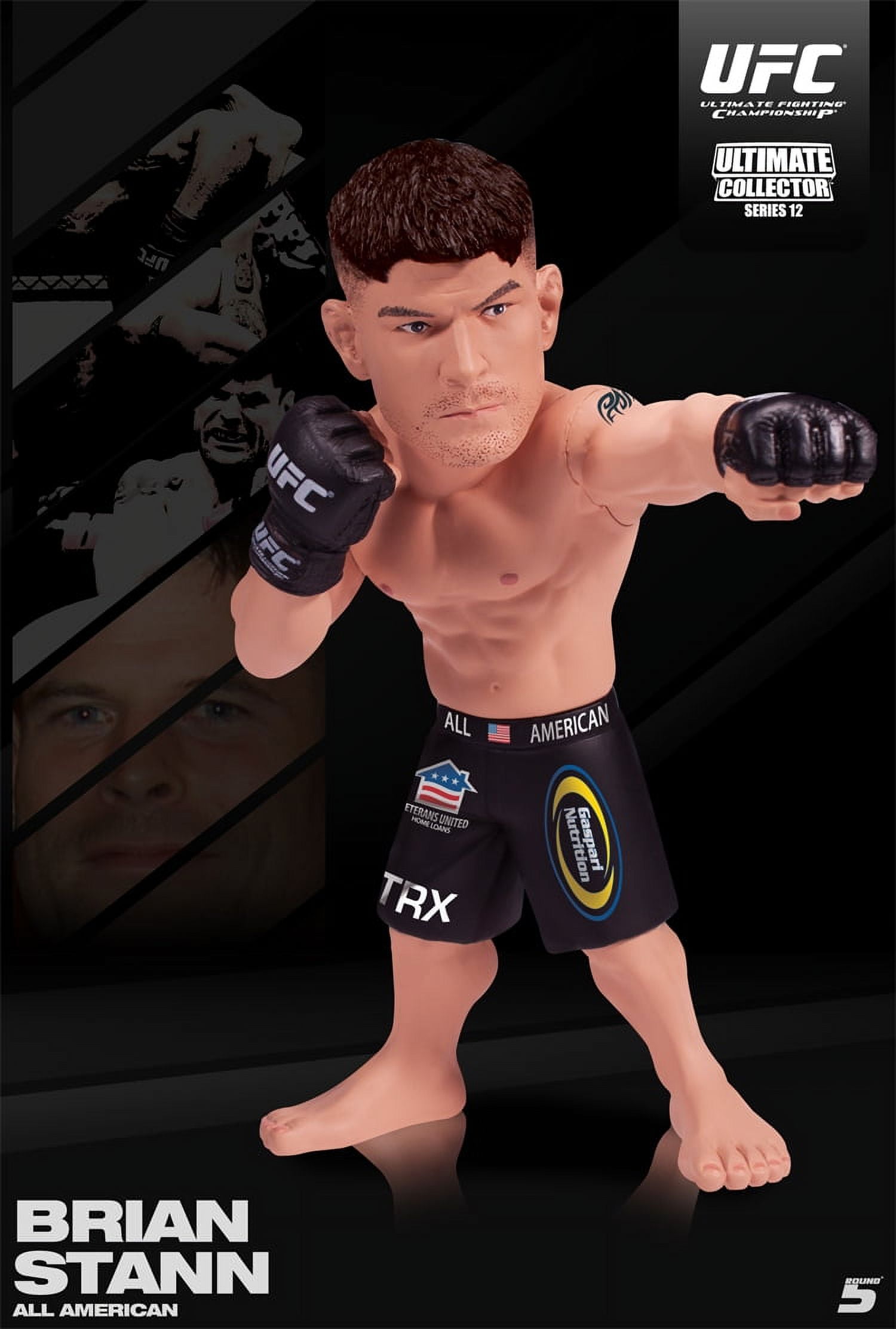 Round 5 MMA, UFC Ultimate Collector Series 12 Action Figure, Brian ...