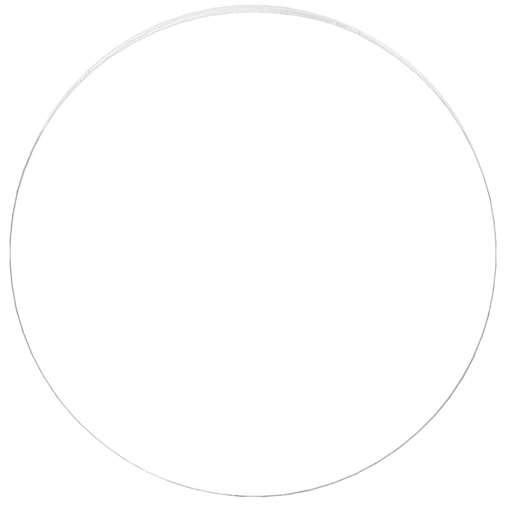 Transparent Acrylic Sheet for DIY Projects Round Shape Compact and ...