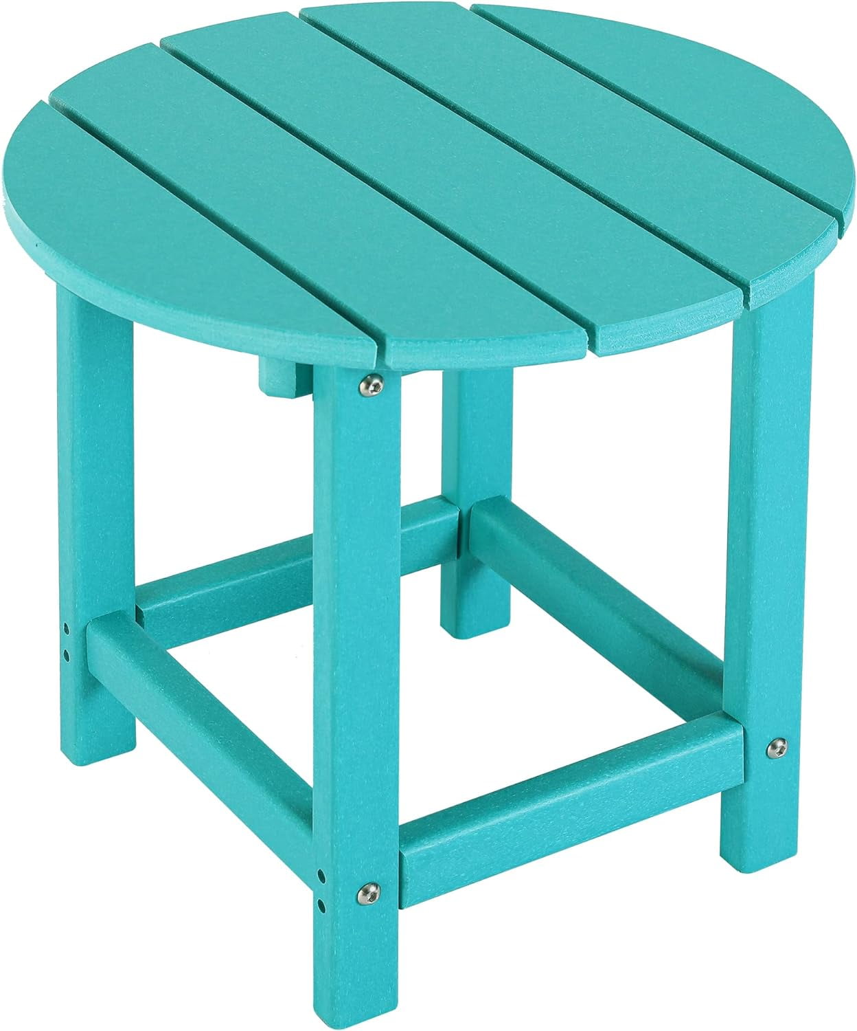 Round Adirondack Side Table End Table, Outdoor Side Tables for Patio ...
