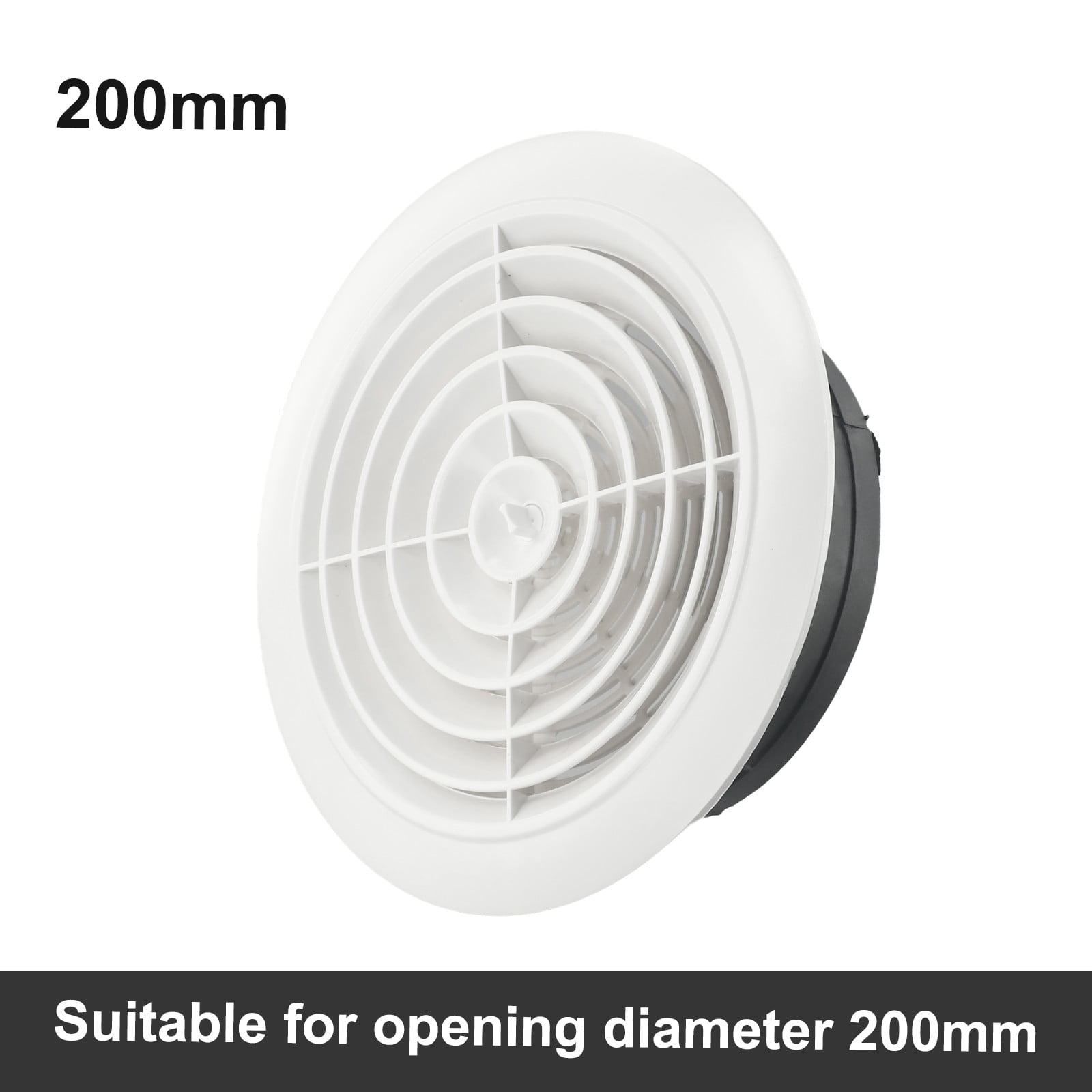 Round Adjustable Air Vent For Wall Ceiling Mounted Indoor Ventilation ...