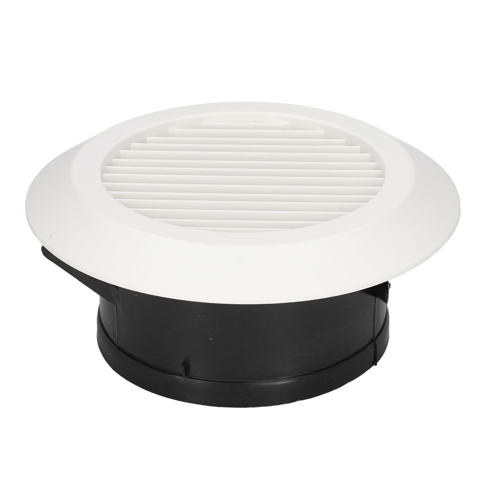 Round Air Vent ABS Louver Grille Cover Soffit for Bathroom Office ...