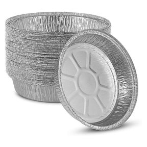 Pactiv, 9-inch Round Aluminum Foil Pans Combo with Lids Take Out ...