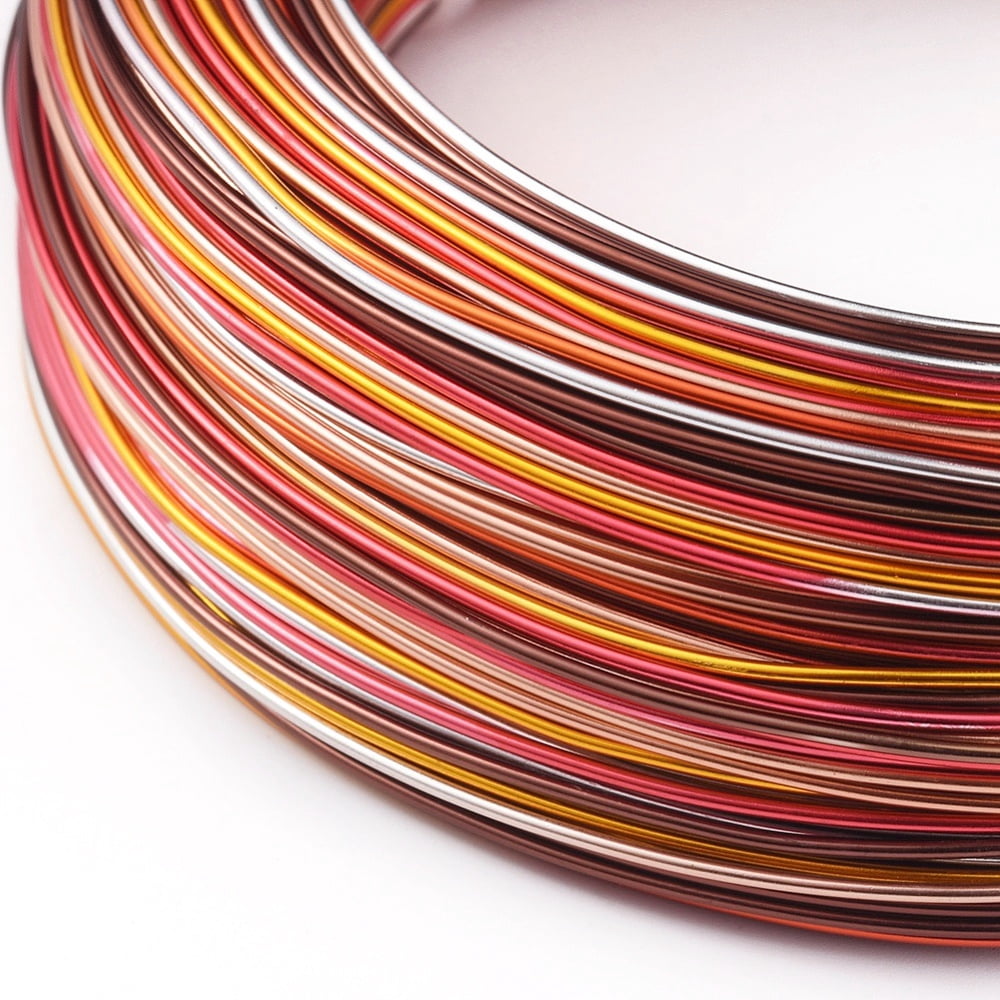 Round Aluminum Wire 18 Gauge 1mm about 93.6m/roll - Walmart.com
